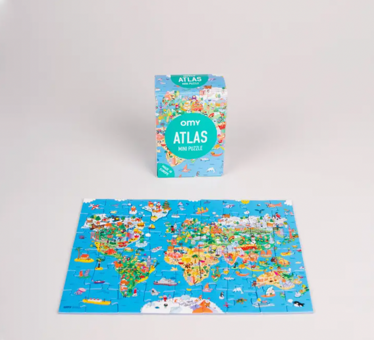 OMY Mini Atlas Puzzle – GoldieGifted